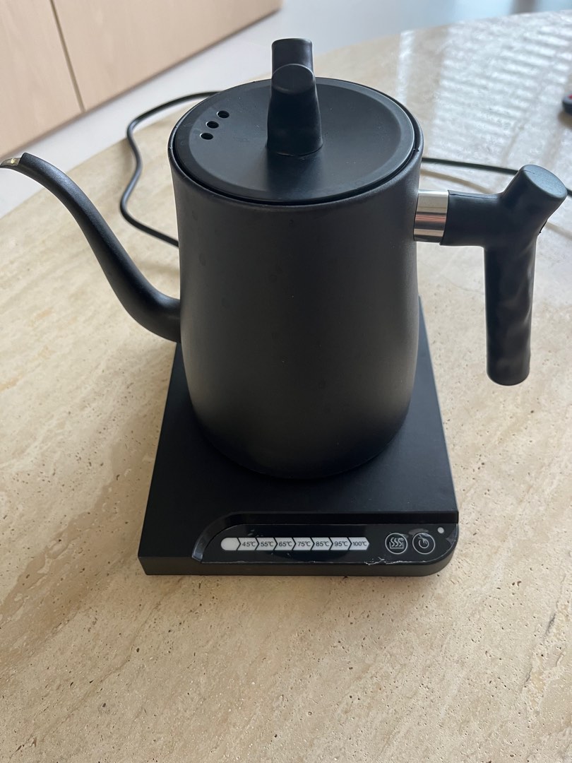 Electric Gooseneck Kettle - Black, TV & Home Appliances, Kitchen ...