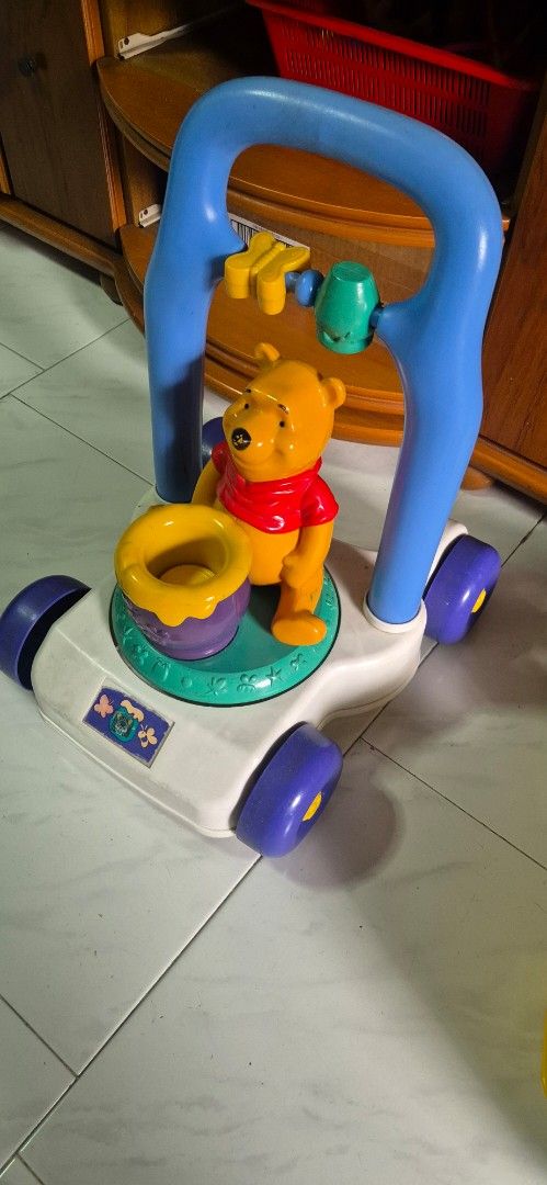 Fisher-Price Winnie the Pooh Baby Walker, Babies & Kids, Infant ...