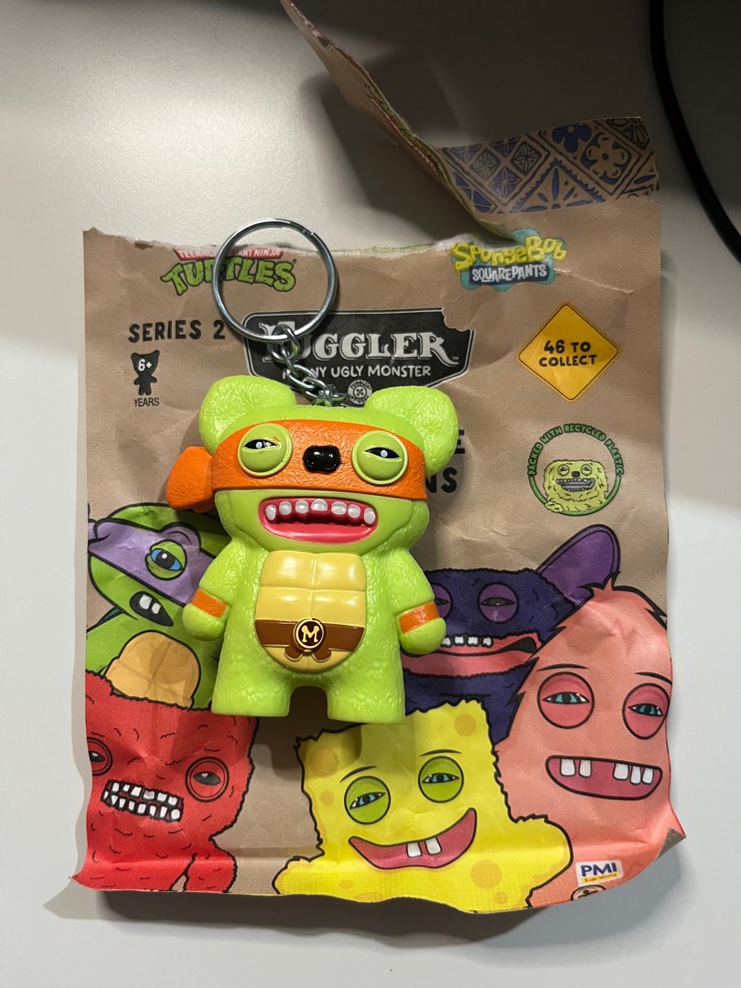 Fuggler x Teenage Mutant Ninja Turtles Keychain, Hobbies & Toys, Toys ...