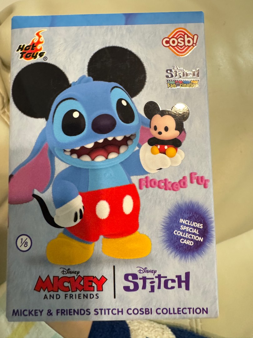 Hot Toys Mickey & Friends Stitch Cosbi 盲盒Minnie , 興趣及遊戲, 玩具 & 遊戲類 ...