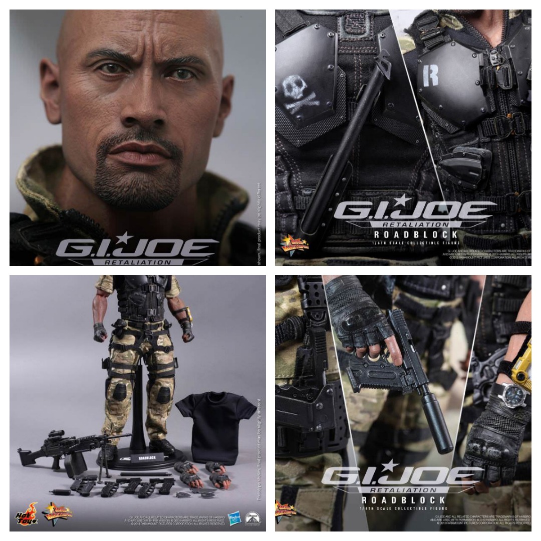 Hot Toys MMS 199 義勇群英 毒蛇反擊戰 g.i.joe : Retaliation – Roadblock 1/6th ...
