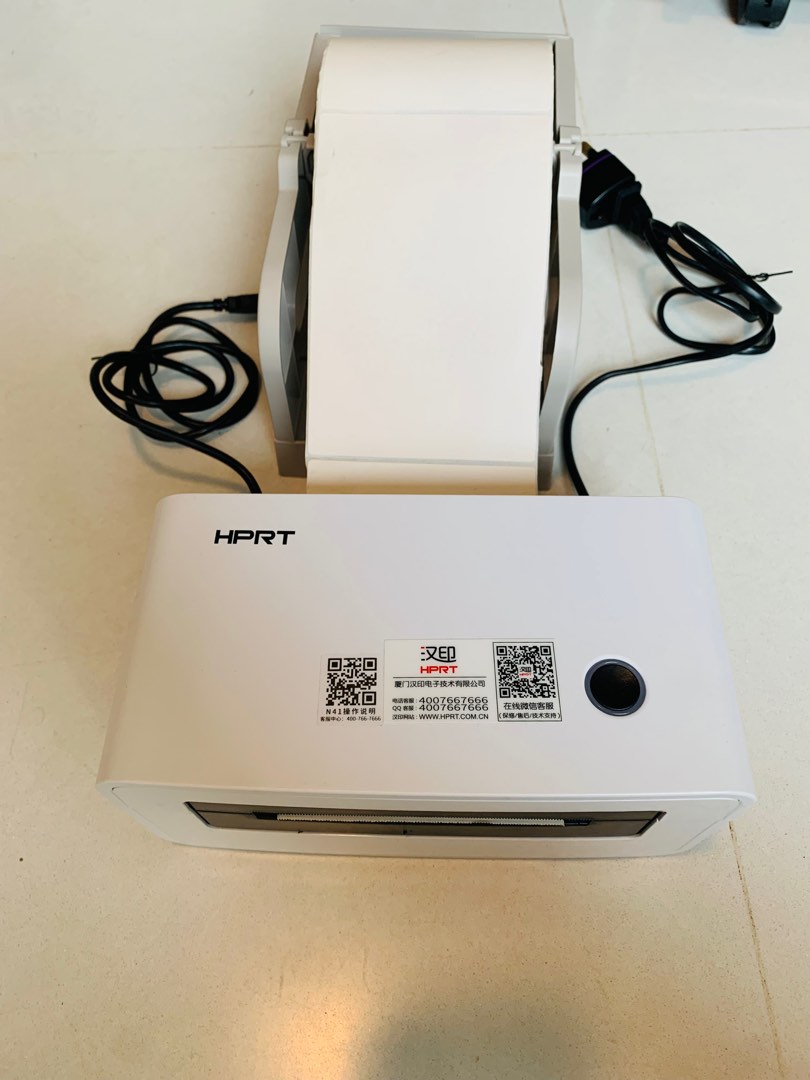 Thermal printer HPRT N41, Computers & Tech, Printers, Scanners ...