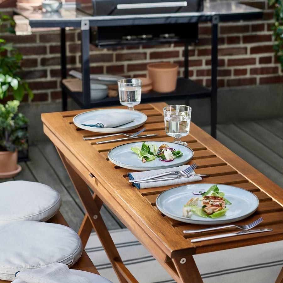 IKEA Nammaro Outdoor Folding Table, Furniture & Home Living, Furniture ...