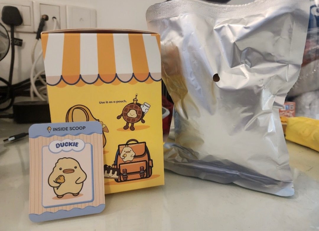 Inside Scoop Plushie - Duck, Hobbies & Toys, Toys & Games on Carousell