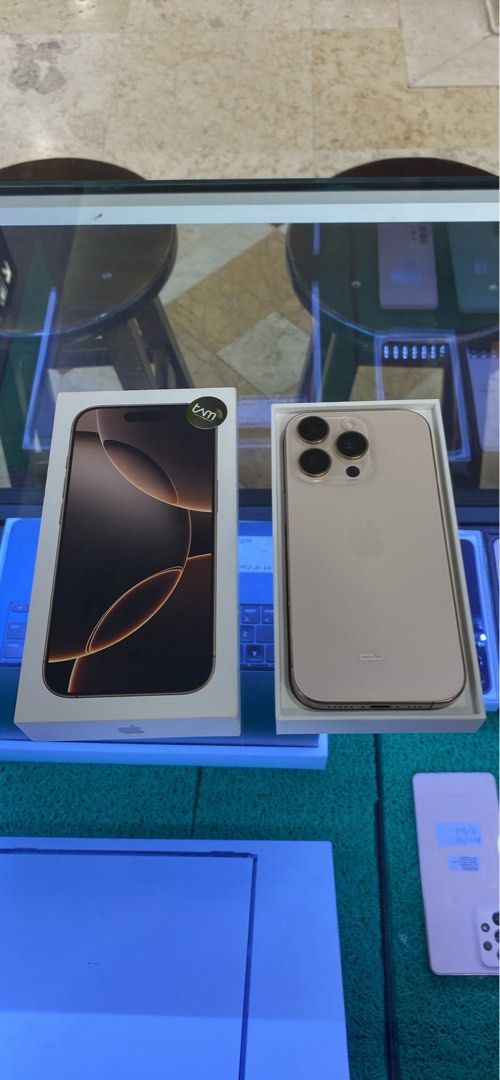 iPhone 16 Pro Dessert Titanium PA/A iBox 512 GB BH 97% CC 224 Garansi ...