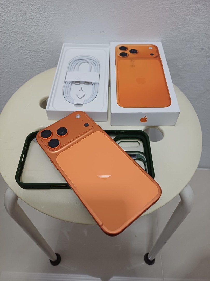 iPhone 17 Pro Max Cosmic Orange 256GB, Mobile Phones & Gadgets, Mobile ...
