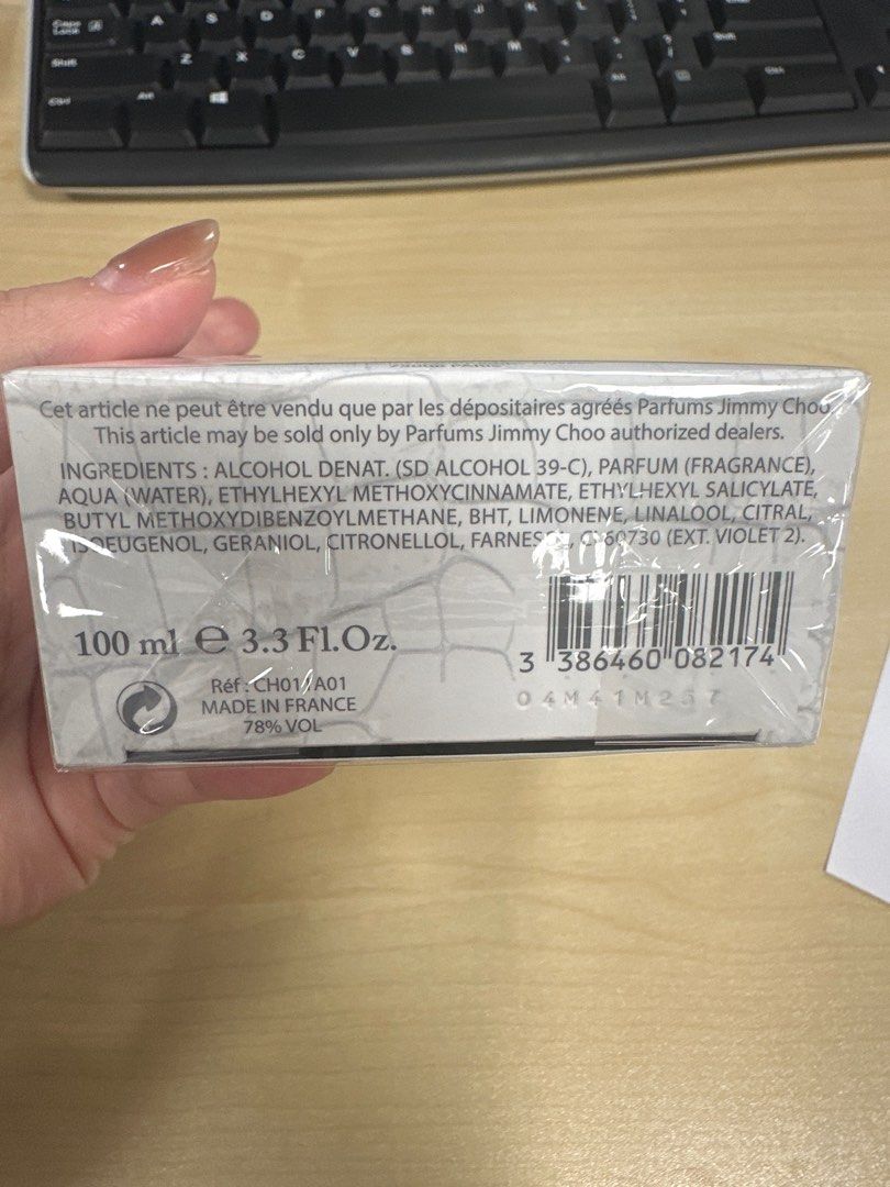 Jimmy Choo Man Ice Eau de Toilette 100ml, Beauty & Personal Care ...