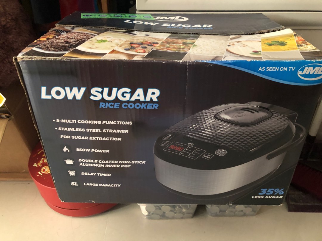 JML Low Sugar Rice Cooker, TV & Home Appliances, Kitchen Appliances ...