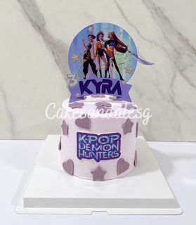K-pop demon hunters cake/piñata cake, Food & Drinks, Homemade Bakes on ...