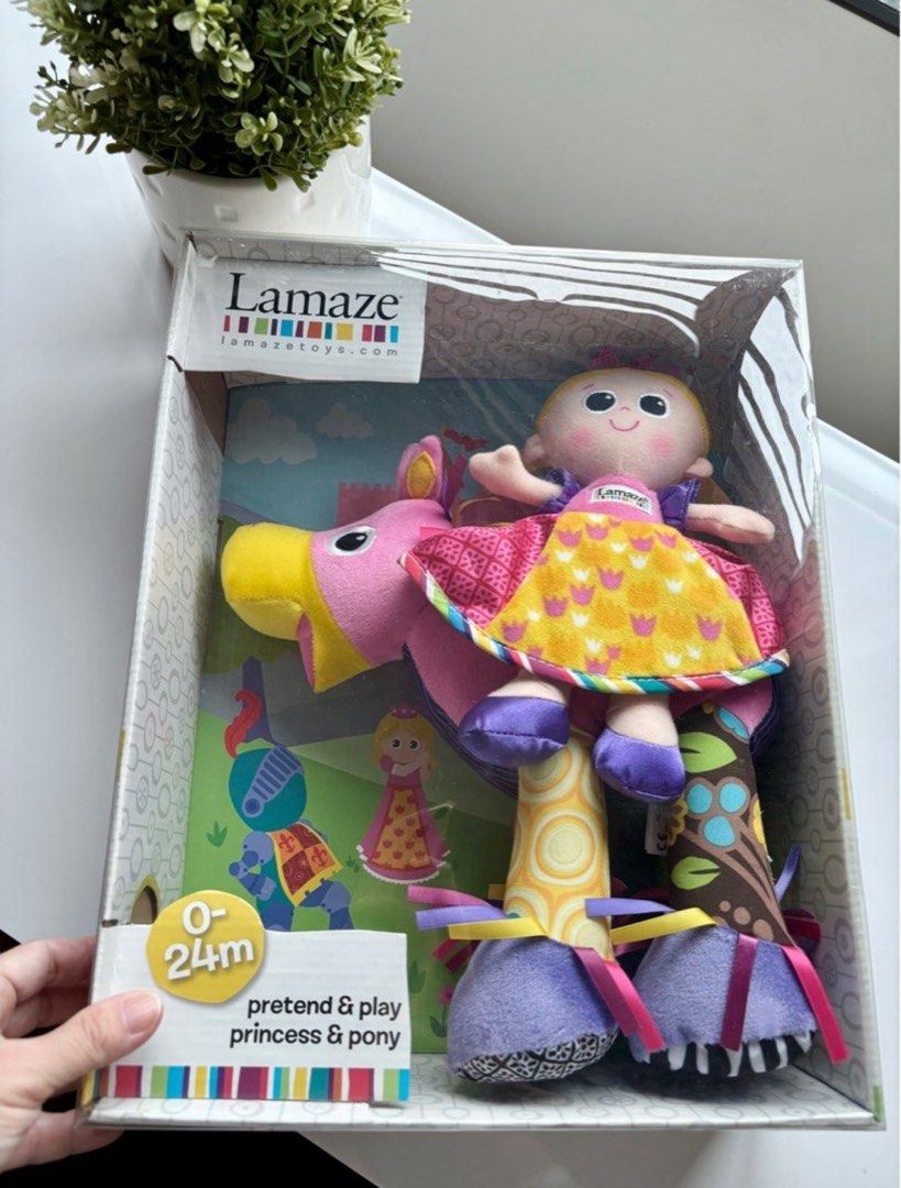 (60% OFF!!) Lamaze Princess & Pony Pretend Large Play Toy, Hobbies ...