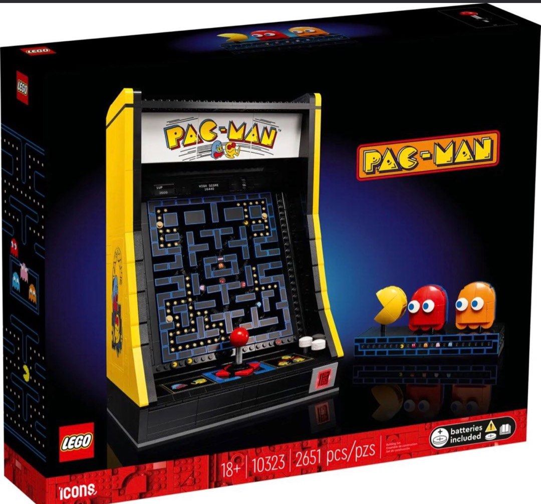 LEGO Icons Pac-Man Arcade Set (10323), Hobbies & Toys, Toys & Games on ...