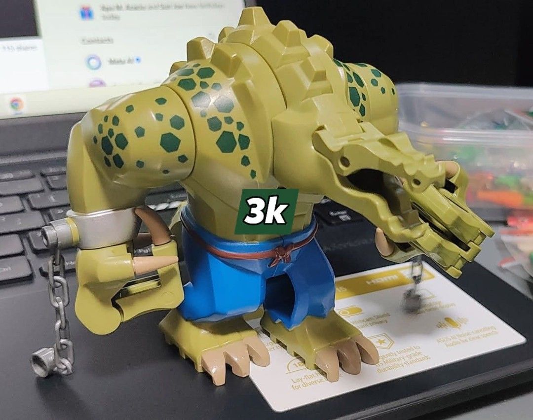 Lego Minifigures DC killer croc big fig, Hobbies & Toys, Toys & Games ...