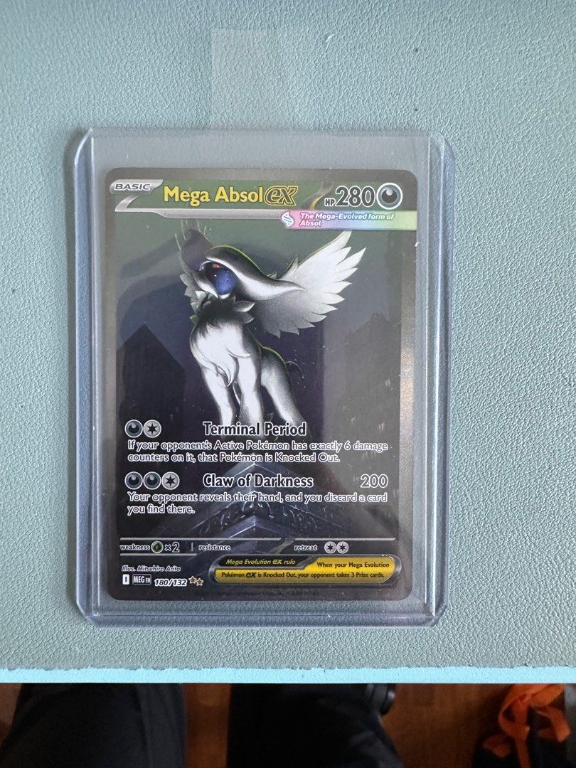 Mega Absol EX Pokemon Card, Hobbies & Toys, Toys & Games on Carousell