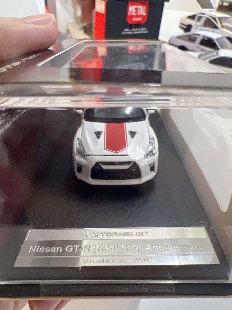 Motorhelix Nissan GT-R (R35) 50th Anniversary (Brilliant White ...