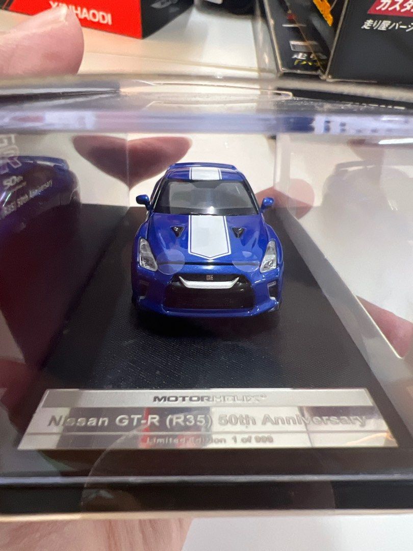 Motorhelix Nissan GT-R (R35) 50th Anniversary (Wagan Blue), Hobbies ...