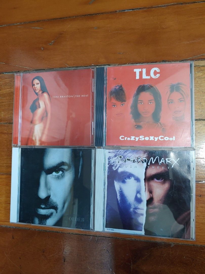 Music CDs - TLC, Richard Marx, Toni Braxton and George Michael, Hobbies ...