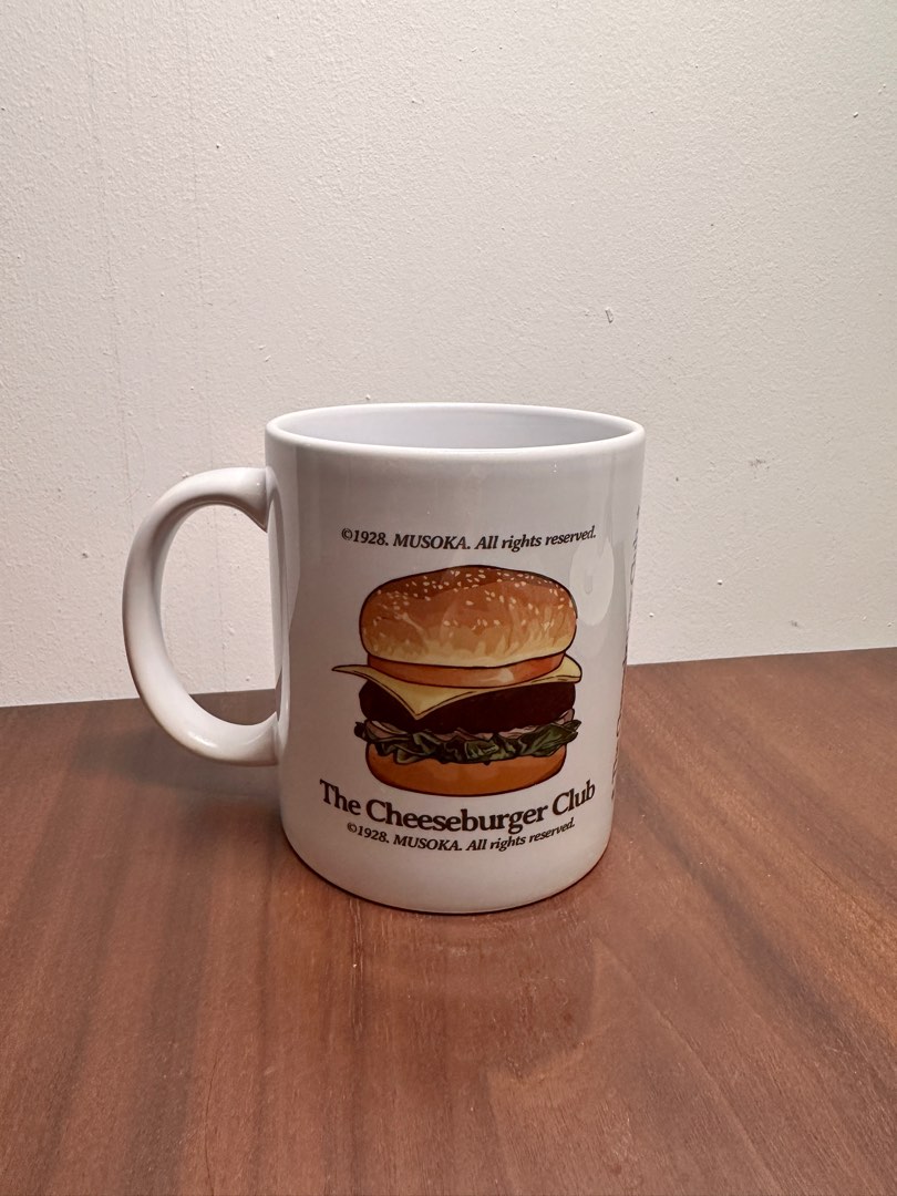 Musoka: Cheeseburger Club Mug, Furniture & Home Living, Kitchenware ...