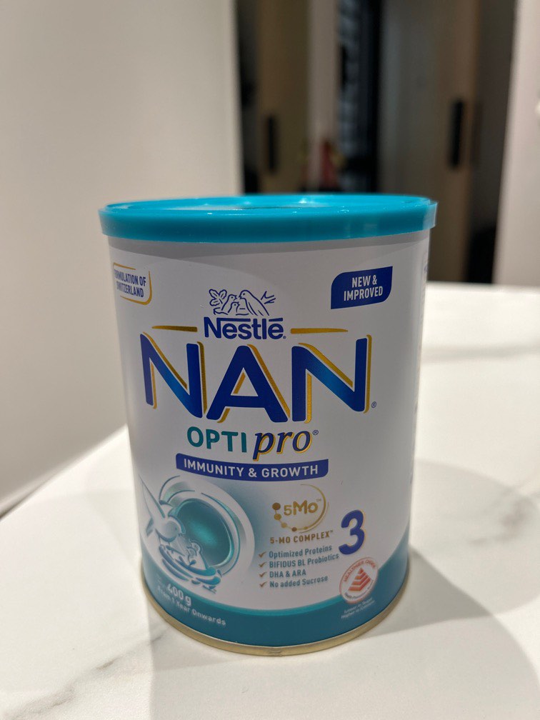 Nan Opti Pro 3 Milk Powder 400g, Babies & Kids, Nursing & Feeding ...
