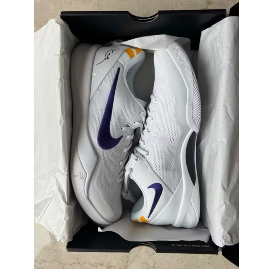 Nike Kobe VII Protro White Purple, Men's Fashion, Footwear, Sneakers on ...