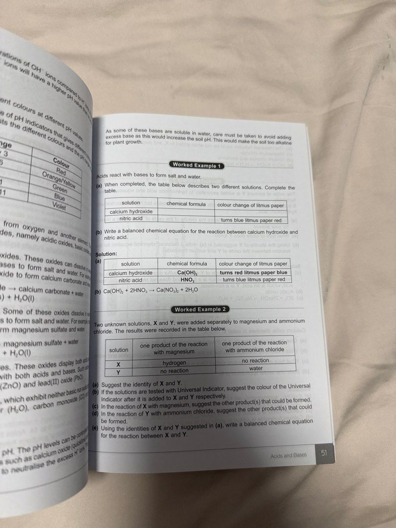 O Level Science Chemistry Topical Revision Notes, Hobbies & Toys, Books ...