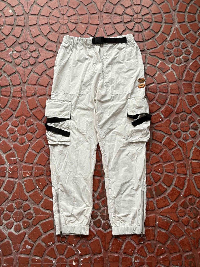 OFF WHITE TAPERED TECH JERSEY CARGO TROUSER, Men's Fashion, Bottoms ...
