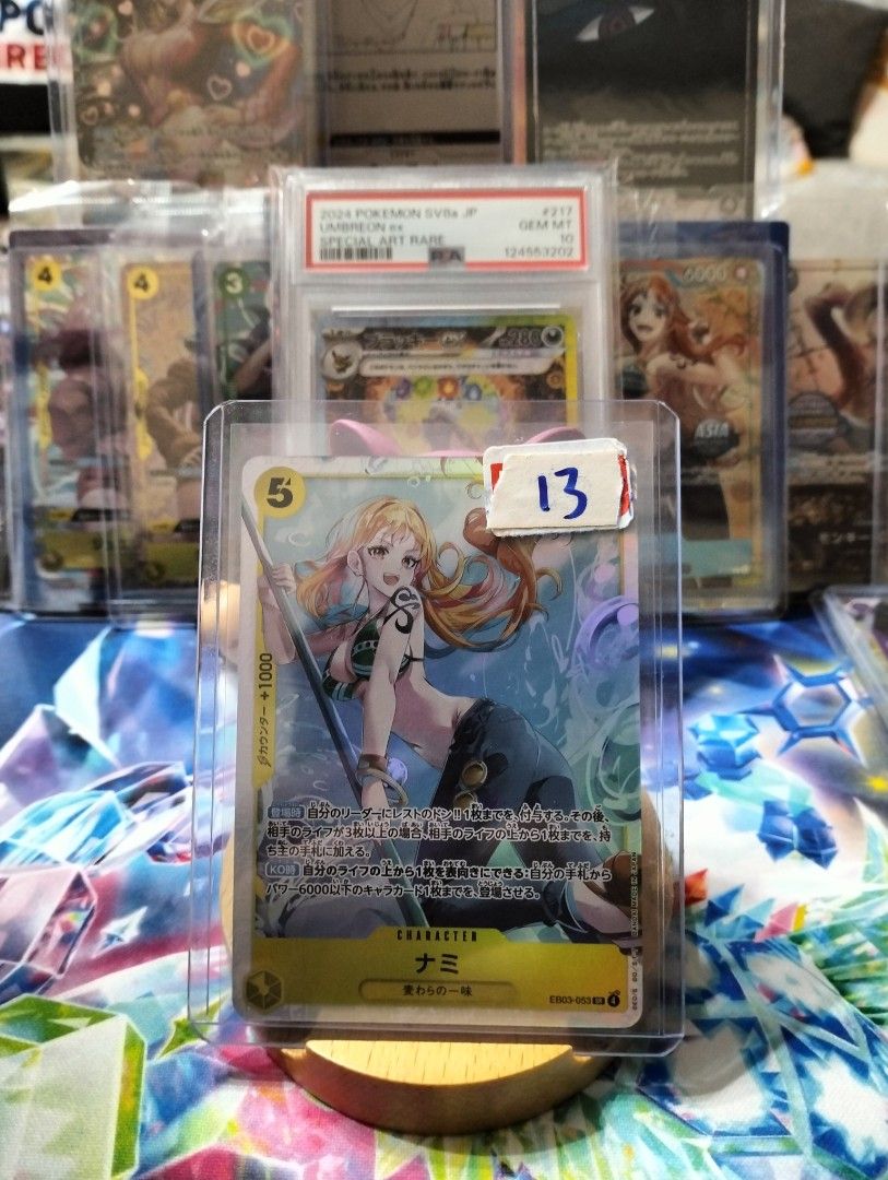 One Piece Card Game Nami (EB03-053), Hobbies & Toys, Toys & Games on Carousell