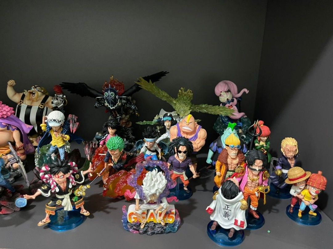 Anime Statue Resin Statue Figure One Piece GK WCF Resin Statue Action ...