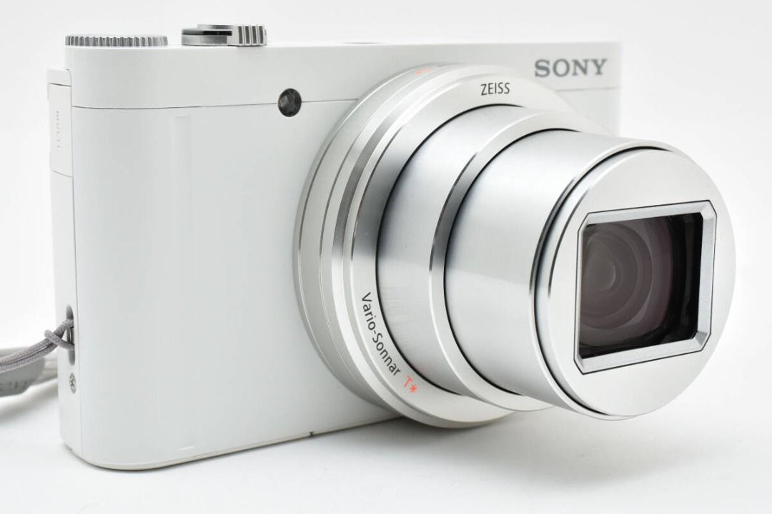 ONY Cyber-shot DSC-WX500 White Compact Digital Camera, Photography ...