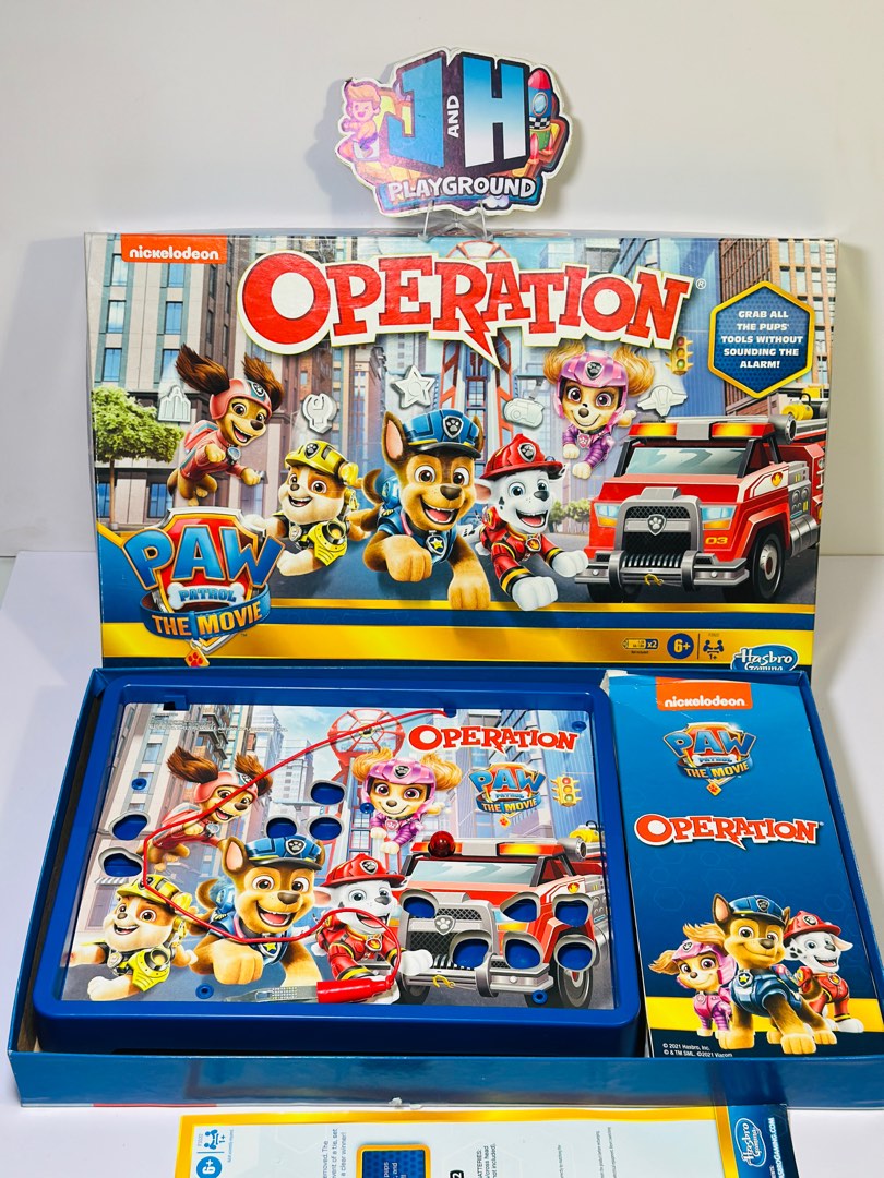 Operation Paw Patrol The Movie Board Game, Hobbies & Toys, Toys & Games ...