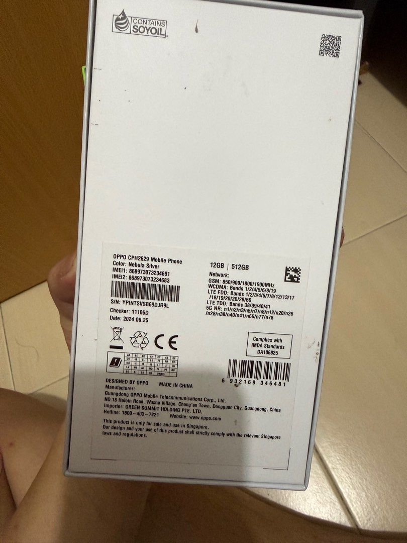 Oppo Reno 12 Pro 5G 512GB Nebula Silver, Mobile Phones & Gadgets ...