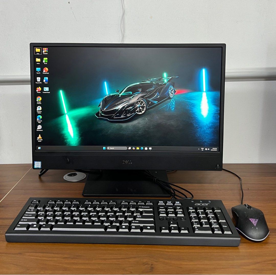 PC DELL AIO 20 Inch i7 8GEN (Full Set), Computers & Tech, Desktops on ...