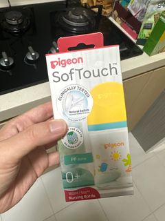 Pigeon SofTouch Peristaltic PLUS M3 Nipple, Babies & Kids, Nursing ...
