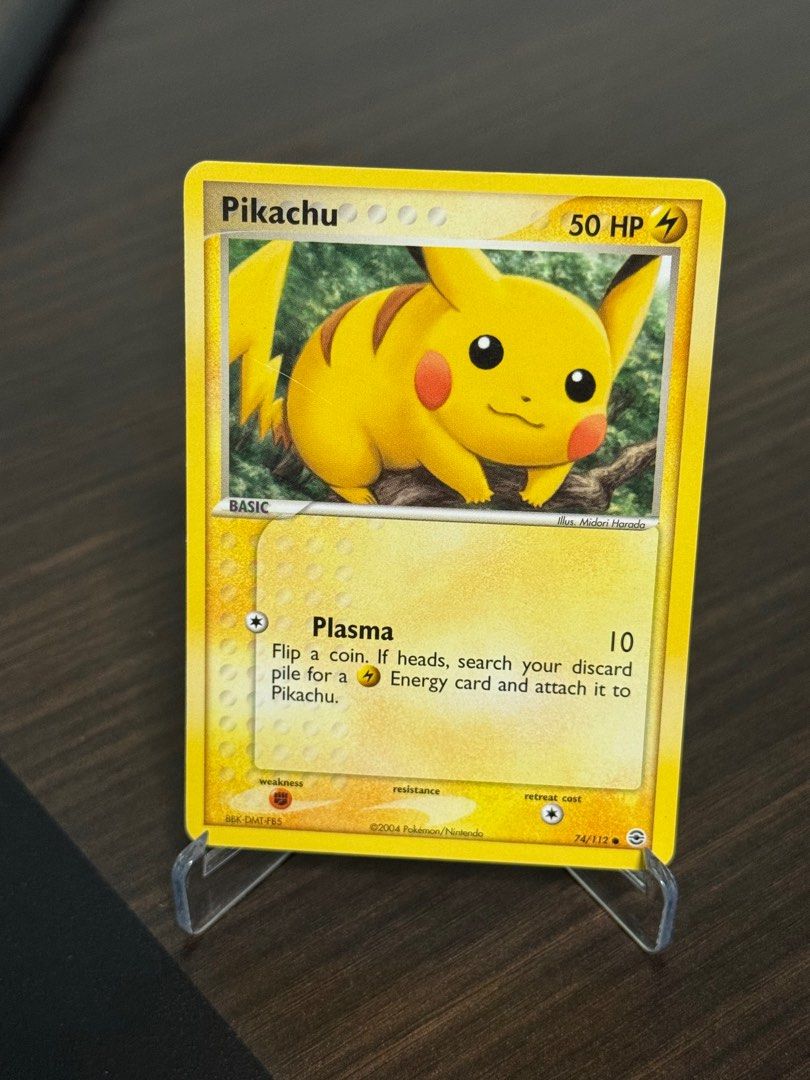 Pikachu 74/112 Pokemon EX Fire Red Leaf Green, Hobbies & Toys, Toys ...