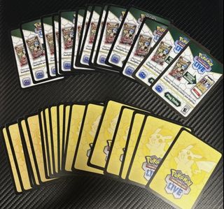 Pokémon TCG Live Code Cards, Hobbies & Toys, Toys & Games on Carousell