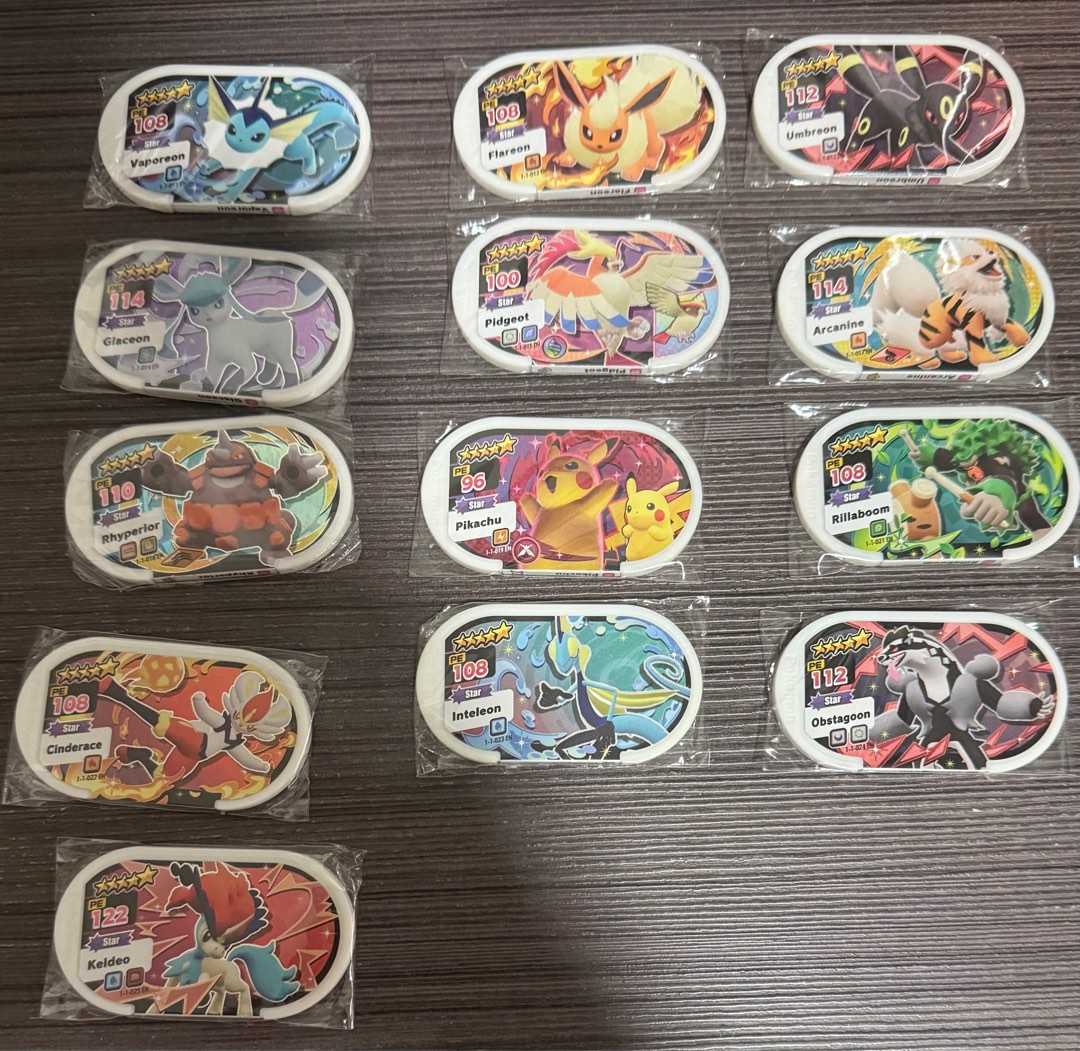 Pokémon Mezastar V1 (5 star tags), Hobbies & Toys, Toys & Games on ...