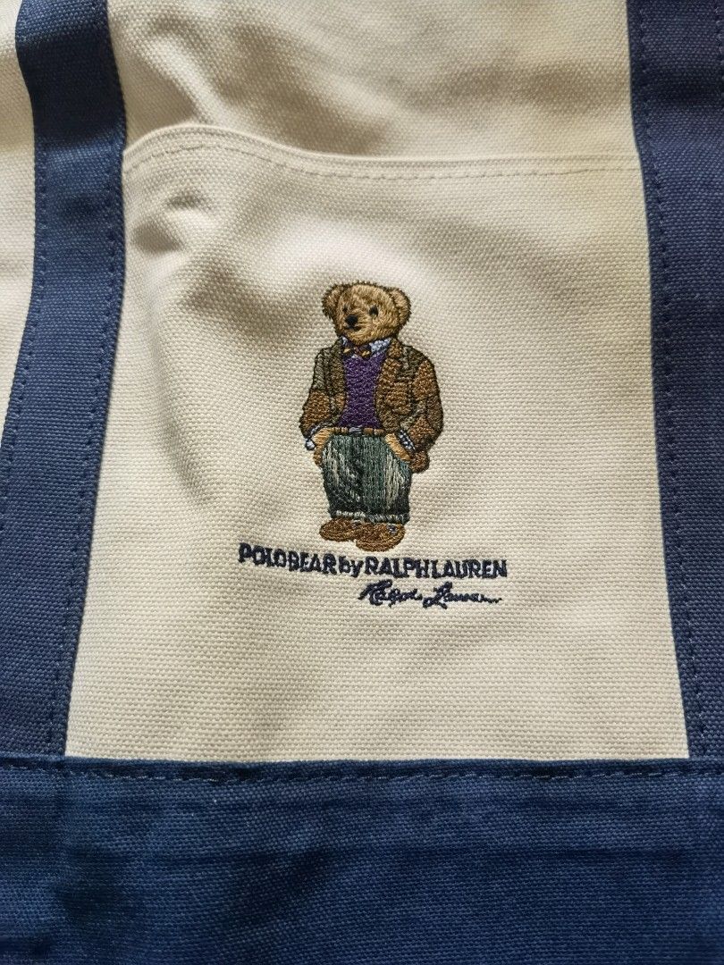 Polo Ralph Lauren Polo Bear Tote Bag (Brand New), Women's Fashion, Bags ...