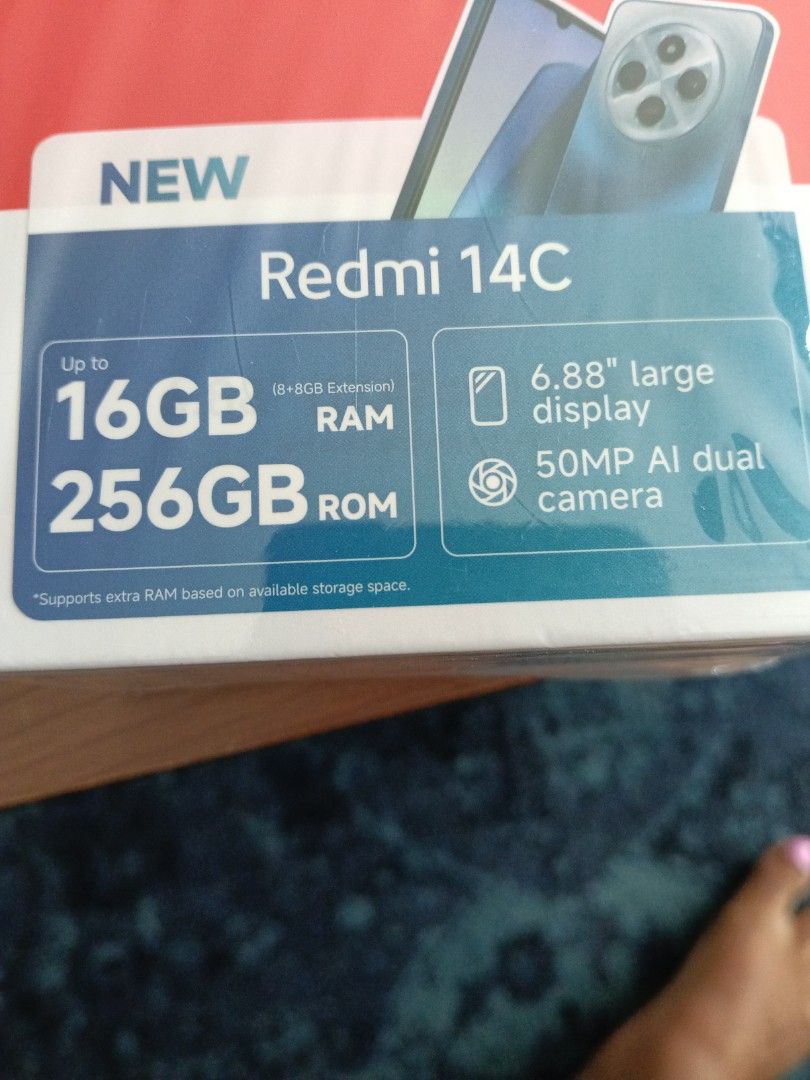 Redmi 14C - 16GB RAM, 256GB ROM - New, Mobile Phones & Gadgets, Mobile ...