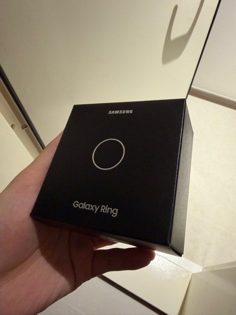 Samsung Galaxy Ring Size 9 Silver, Mobile Phones & Gadgets, Wearables ...