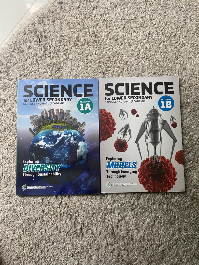 Science For Lower Secondary Textbook 1A 1B, Hobbies & Toys, Books ...