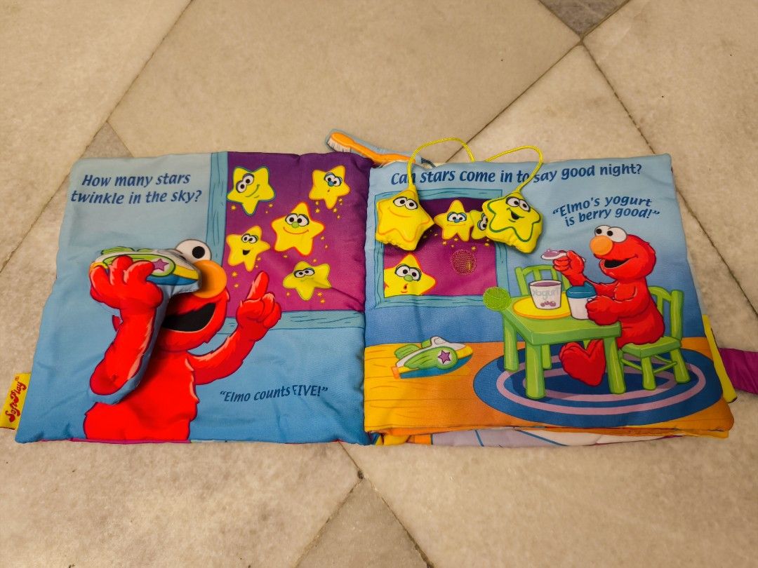 Sesame Street Twinkle Twinkle Elmo Bedtime Book, Hobbies & Toys, Books ...