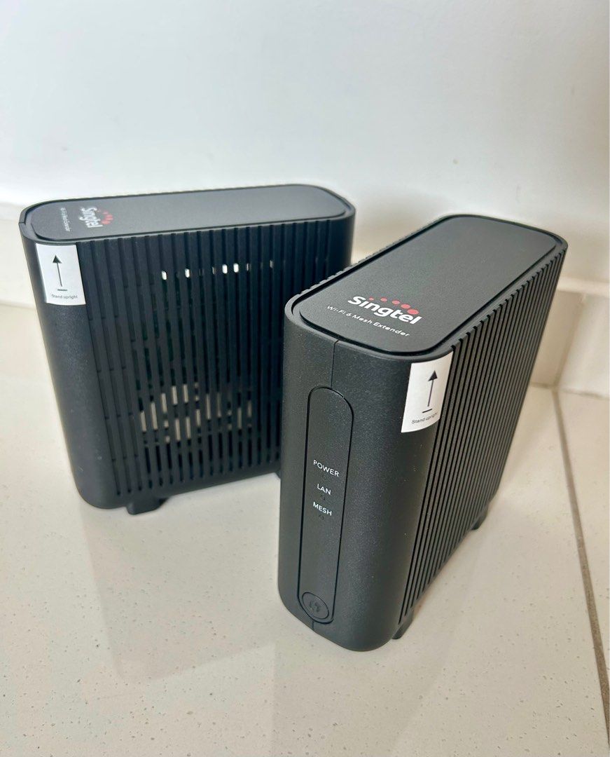 Singtel Wi-Fi 6 Mesh Extender (Dual Pack), Computers & Tech, Parts ...