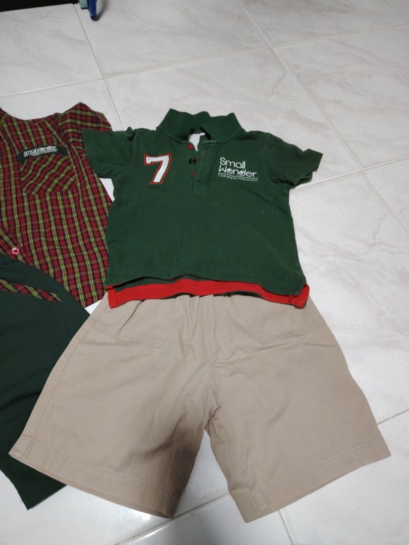 Small Wonder School Uniform Set each set SGD20, Babies & Kids, Babies ...