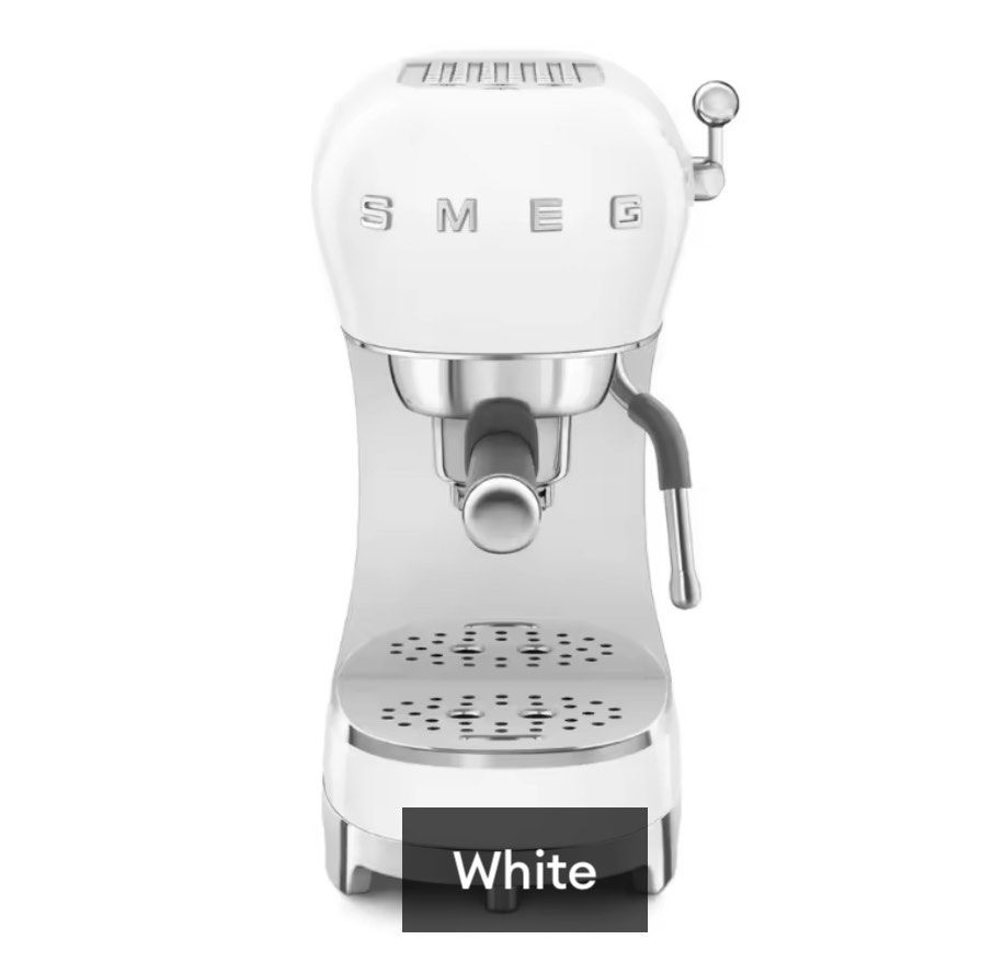 Smeg Espresso Coffee Machine - White, TV & Home Appliances, Kitchen ...