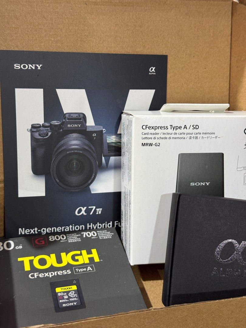 Sony CFexpress Card & Reader (80gb type A card), Photography, Cameras ...