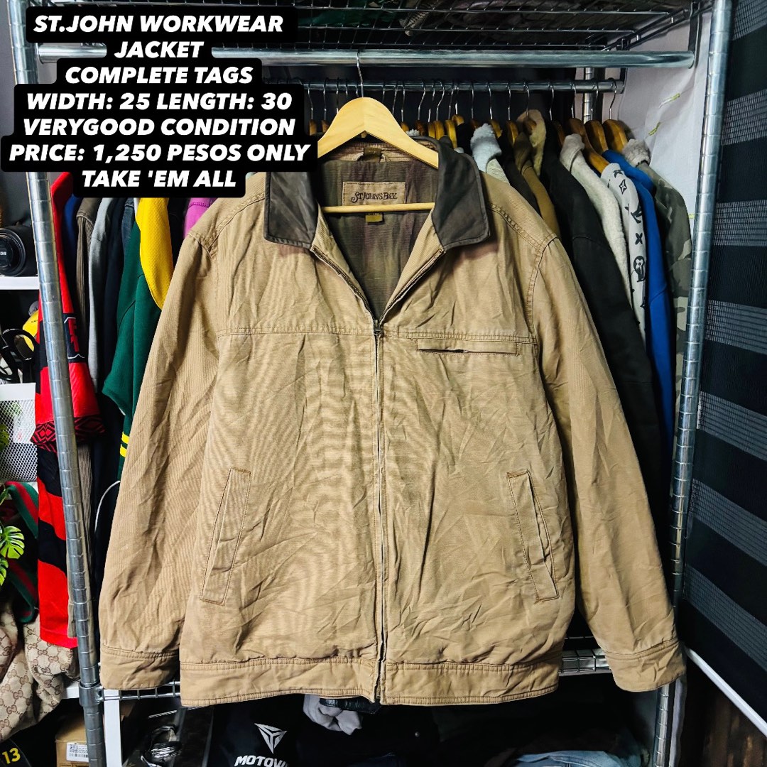 St. John's Bay Workwear Jacket, Men's Fashion, Coats, Jackets and ...