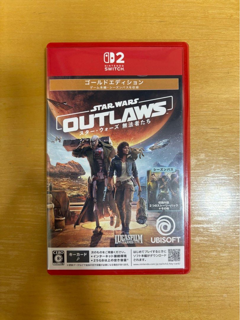 Star Wars Outlaws Gold Edition - Nintendo Switch 2, Video Gaming, Video ...