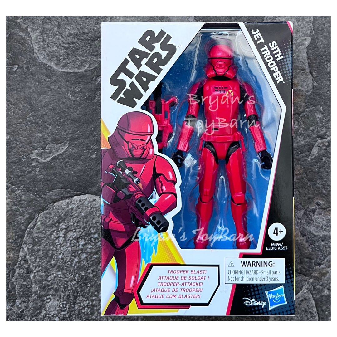 Star Wars Sith Jet Trooper from The Last Jedi 3.75 inch Action Figure ...