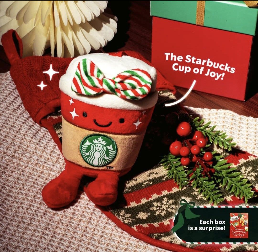 Starbucks - Frappuccino Sipling Holiday Edition (Toffee and Peppermint ...