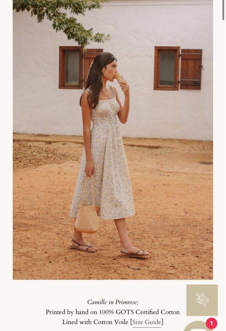 Susy and Bae Camille in Primrose Dress, Women's Fashion, Dresses & Sets ...