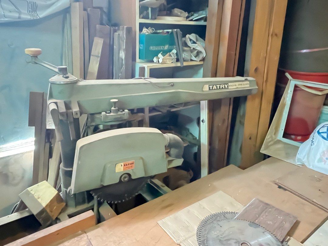 Tatry Radial Arm Saw, Furniture & Home Living, Home Improvement ...